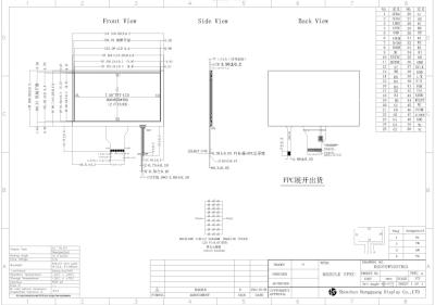 Cina 800x480 TFT touch screen resistivo interfaccia a 7,0 pollici RGB TN 6 in punto in vendita