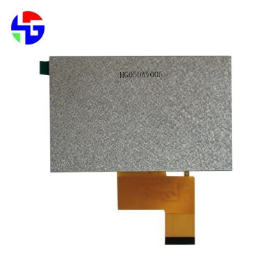 Cina Luminanza LCD a 5,0 pollici del modulo 800x480 500 di IPS dell'interfaccia di RGB in vendita