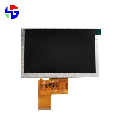 China 300cd/m2 5,0 a polegada TN LCD indica pixéis da hora 800x480 do RGB 6 à venda