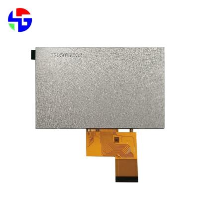China 300cd/m2 5,0 a polegada TN LCD indica pixéis da hora 800x480 do RGB 6 à venda