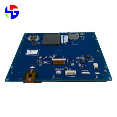 China 800x600 módulo inteligente RS232 da exposição da polegada HMI LCD da definição 8,0 e relação de TTL à venda