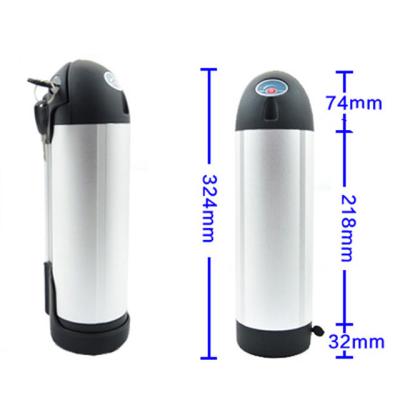China 24V 13Ah Water Bottle Ebike Battery with Charger for sale