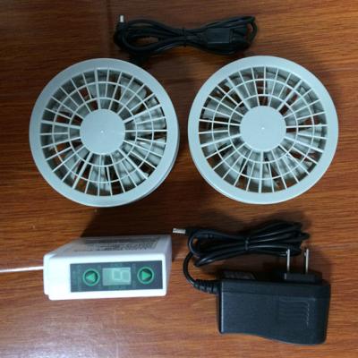 China Hot selling rechargeable battery with summer jacket fan for sale