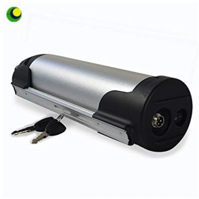 China 36V 13AH water bottle bicycle Lithium battery Use for 3.7V 2600MAH Cell with 15A BMS 42V 2A charger for sale