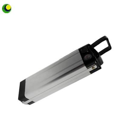 China 36V 10AH Silver fish lithium battery pack for electric bike with 2A charger for sale