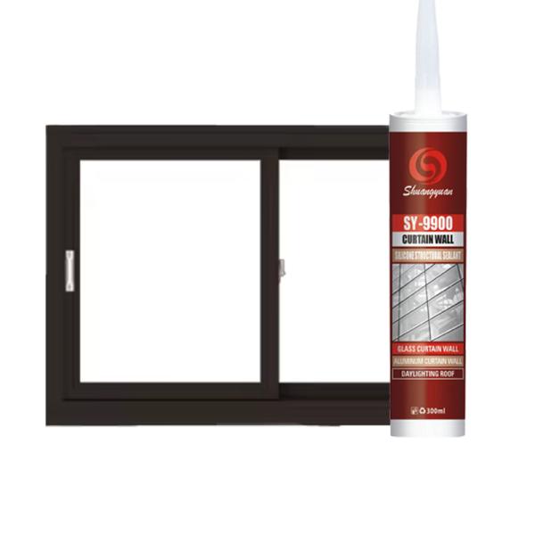 Quality OEM Primerless Structural Glazing Adhesive For Large Scale Curtain Wall Installation for sale