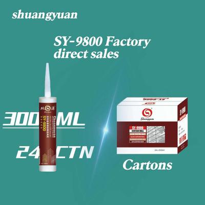 China Custom Color Structural Glazing Silicone Sealant Neutral Silicone Adhesive Anti Mildew for sale
