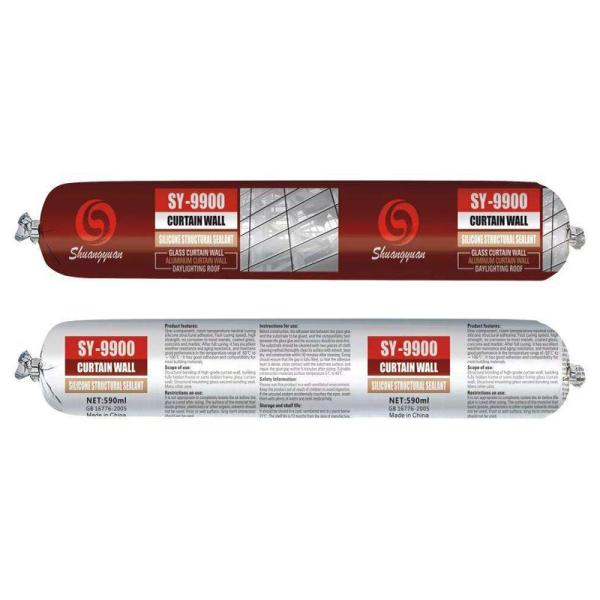 Quality Low Modulus Structural Silicone Sealant 300ml For Glass Curtain Wall for sale