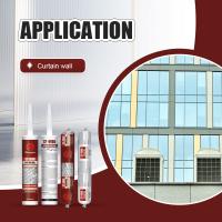 Quality Heavy Duty Structural Glazing Adhesive Silicone Building Sealant High Tear for sale