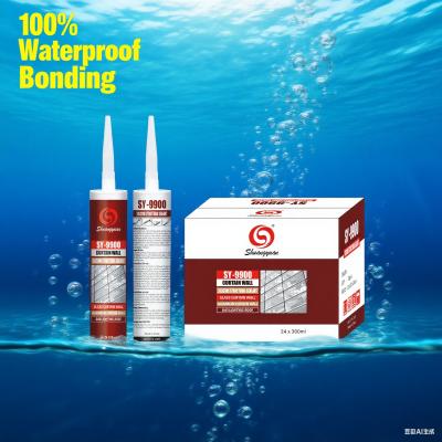 China Moistur Proof Structural Glazing Silicone Sealant Non Cracking Environmentally Friendly for sale