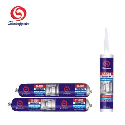 China Weatherproof Universal Silicone Sealant Strong Bond UV Resistant For Kitchen Sealing for sale