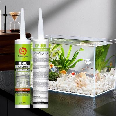 China One Component Acetate Silicone Sealant , Waterproof Glass Sealant Long Lasting for sale