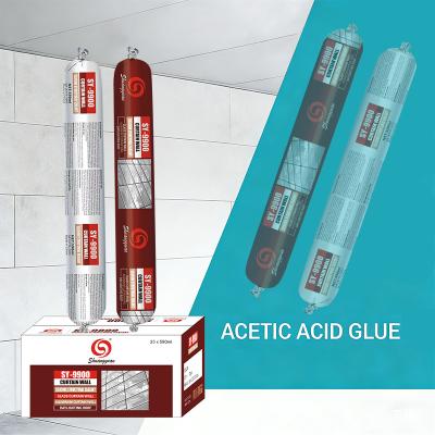 China Low Odor Structural Silicone Caulk High Strength Bonding For Glazing Projects for sale