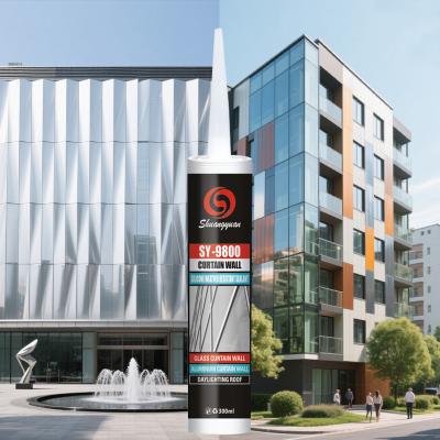 China Strong Bond Water Resistant Silicone Sealant Metal Bonding Anti Microbial for sale