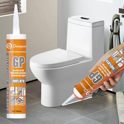 China Universal Acetic Acid Silicone Sealant High Adhesion Multi Substrate Sealing for sale