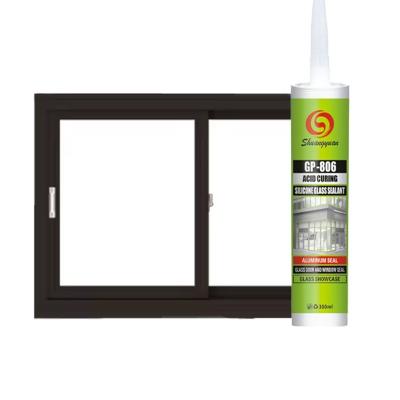 China Waterproof Sealing Acid Cure Silicone Sealant Low Modulus Design For Fish Tank for sale