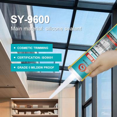 China Custom Sanitary Grade Mold Resistant Silicone Sealant For Bathroom Shower Toilet for sale
