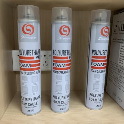 China Low Shrinkage Polyurethane Foam Sealant UV Resistant for Exterior Building for sale