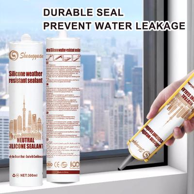 China Weather Resistant Neutral Cure Silicone Adhesive UV Protected For Outdoor Indoor for sale