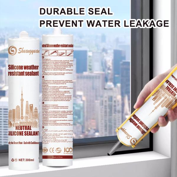 Quality Weather Resistant Neutral Cure Silicone Adhesive UV Protected For Outdoor Indoor for sale