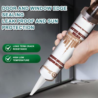 China Easy Apply Neutral Silicone Structural Adhesive Fast Curing Smooth Finish for sale