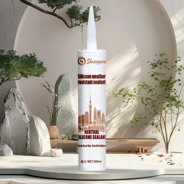 Quality Corrosion Resistant Neutral Silicone Sealant 300ml Bond To Glass Plastic Sealing for sale