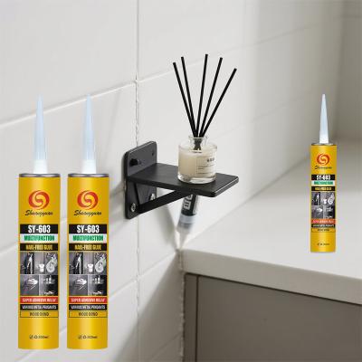 China Multi Purpose Nail Free Adhesive Weather Resistant For Home Decoration DIY Projects for sale
