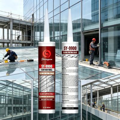 China Non-Corrosive Elastomer for Stainless Steel High-Grade Doors Structural Silicone Sealant for sale