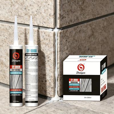 China High Performance Silicone Weather Resistant Sealant One-component Neutral Cure for sale