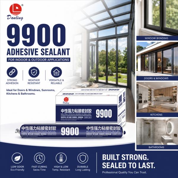 Quality Danling 9900 High Performance Neutral Sealant for Indoor  Outdoor Applications for sale