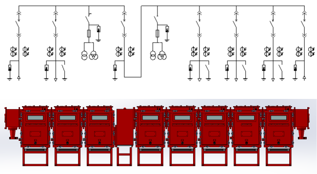 FGI High Voltage Power Distribution Device power supply solution diagram