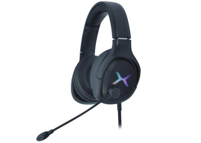 Cina Cuffie d'acciaio di RGB di gioco della fascia, cuffia avricolare di DL con controllo del volume in vendita
