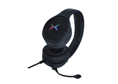 Cina Audio cuffia avricolare metallica di gioco di 50MM 40MM RGB che gira Mic Headphone in vendita