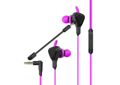 Cina Earbuds metallico gioco, TPE ha fissato il trasduttore auricolare con il microfono in vendita