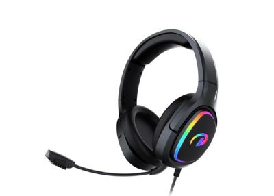 Cina ABS ergonomico POK Wired Gaming Headphone della cuffia avricolare di gioco di RGB di illuminazione del FCC in vendita