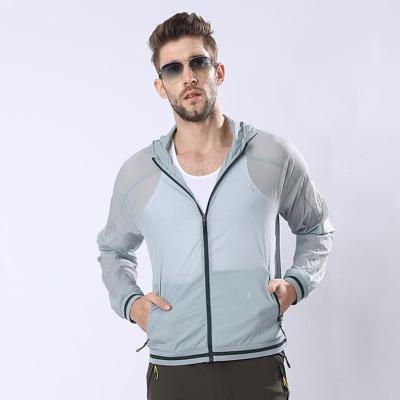 China Custom Man Sunproof Chinlon Skin Clothes for sale