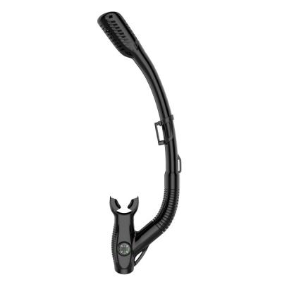China Adult Red / Black Bendable Snorkel with Silicone Mouthpiece SK-1500 for sale