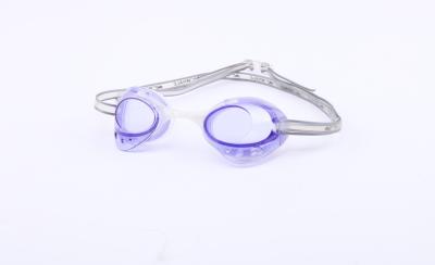 China Seaside Silicone Professional Swim Goggles Wide Peripheral Lens for sale