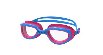 China Flexible Silicone Free Children Swimming Goggles Clear Lens 36mm*134mm for sale