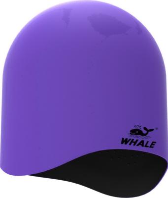 China Blue Two Sides Use Sport Cool Swim Caps Designs Youth And Adult for sale