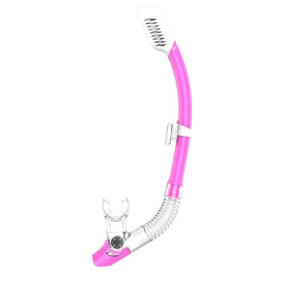 China Clear Mouthpiece Diving Snorkel With Somfortable Silicone Mouthpiece for sale