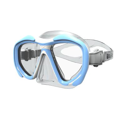 China Scuba Dive Mask Full Face Free Diving Mask Swimming Glasses Easy Breath for sale