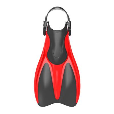 China Open Heel Free Diving Fins And Silicone Swim Fins EVA+TPR Materail Surf Fins for sale