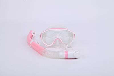 China Latest Design Silicone Tempered Glass Scuba Diving Mask Snorke Set for sale