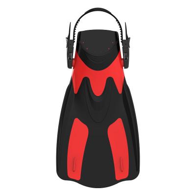 China Silicone Swimming Flippers Skin Diving Fins Diving Open Heel Swimming for sale