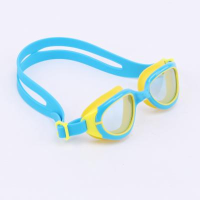 China Colorful Silicone Swimming Goggles Children Swimming Pool Goggles for sale