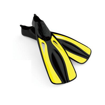 China Snorkeling Skin Diving Fins Comfortable Foot Pocket Single Blade Diving for sale