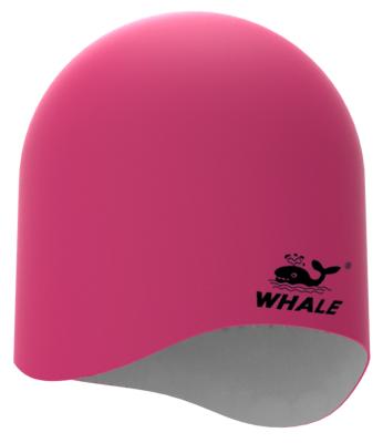 China High quality and best seller profession 3D reversible silicone swim caps for sale