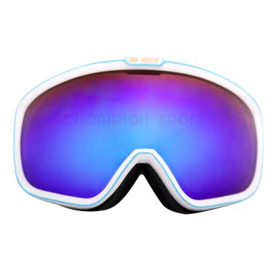 China Customize Reflective Anti Fog Snow Goggles / Polarized Snowboard Goggles for Girls for sale