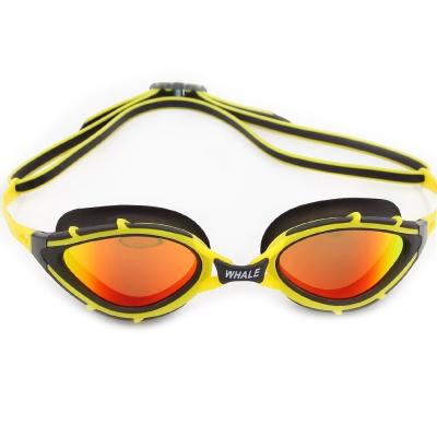 China Adults Professional Silicone Anti Fog Swimming Goggles For Racing for sale